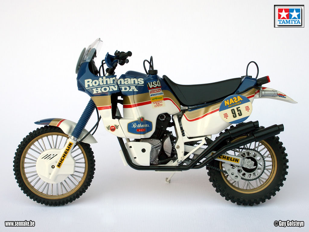 Racing Scale Models: Honda NXR 750 Paris-Dakar C.Neveu 1986 by Sennake ...