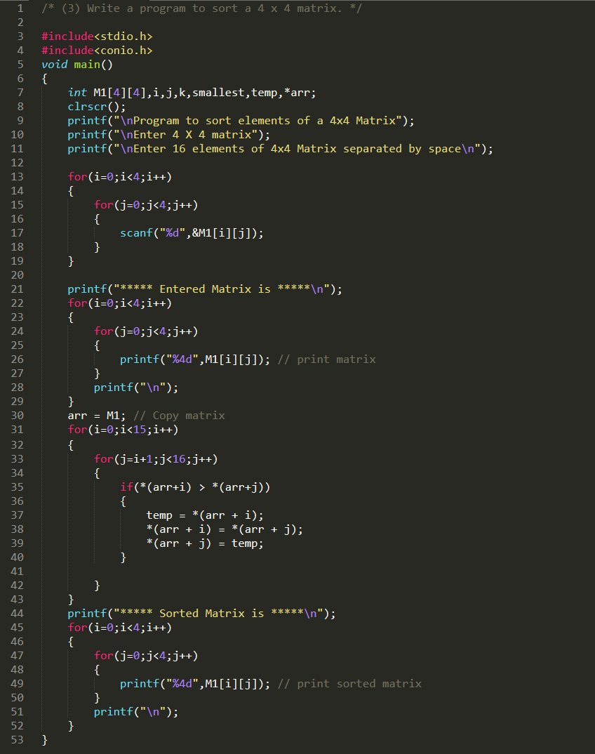 Let Us C (Chapter 8 : Arrays) : Program-13_3