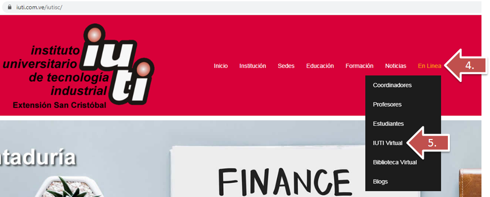 Cartelera Virtual - IUTI: ¿Cómo se accede a Moodle?