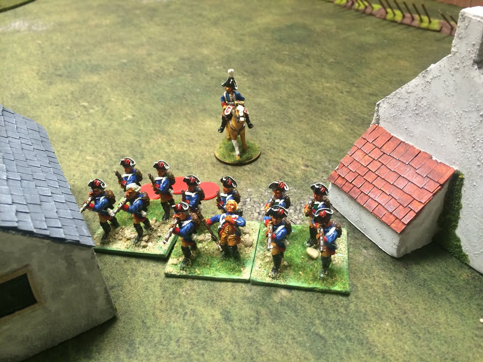Cirencester wargames: Siege of Fort Willam Henry - week 2