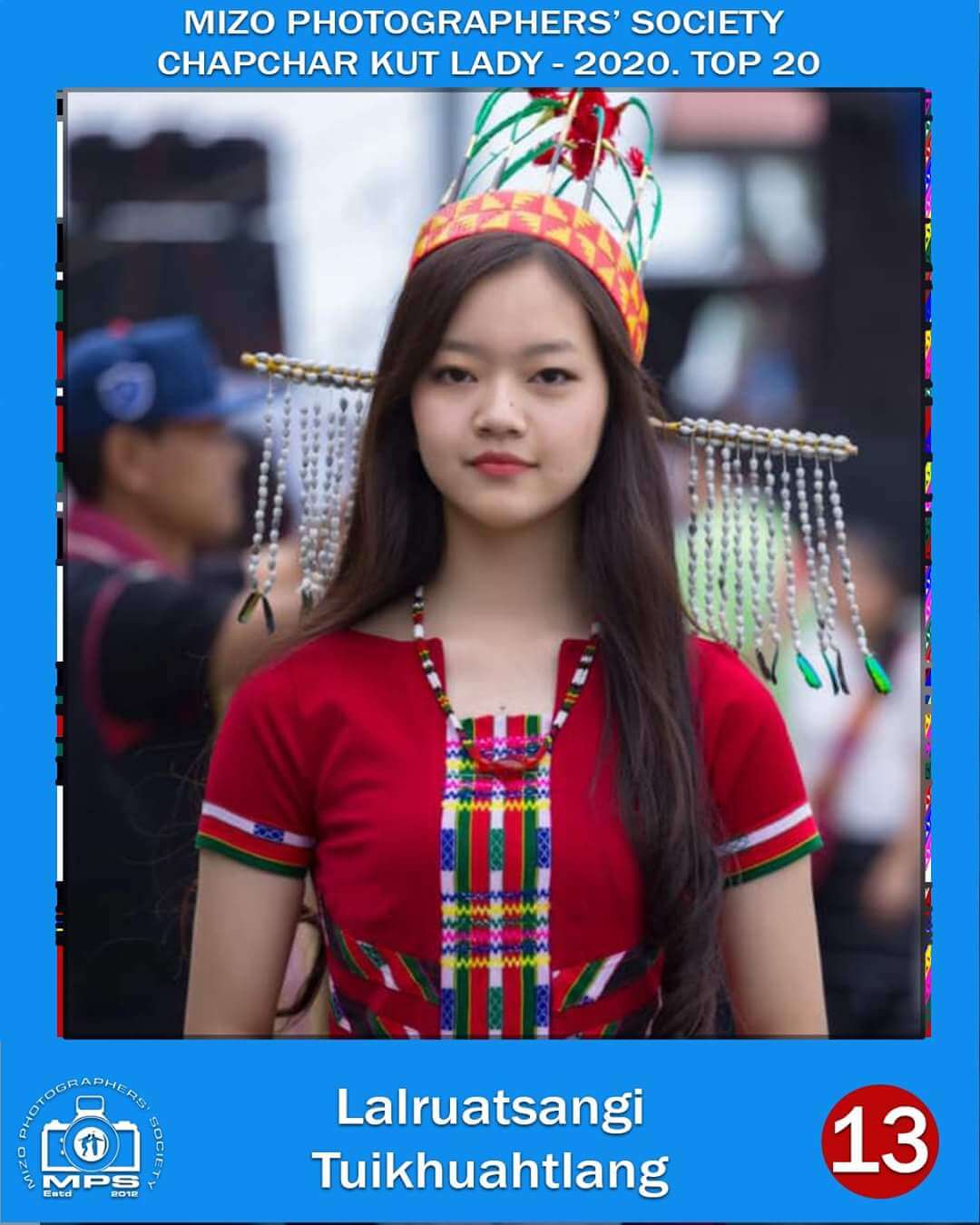 Mizo Photographers' Society 's Miss Chapchar Kut 2020 top 20 - Mizo Photo collection