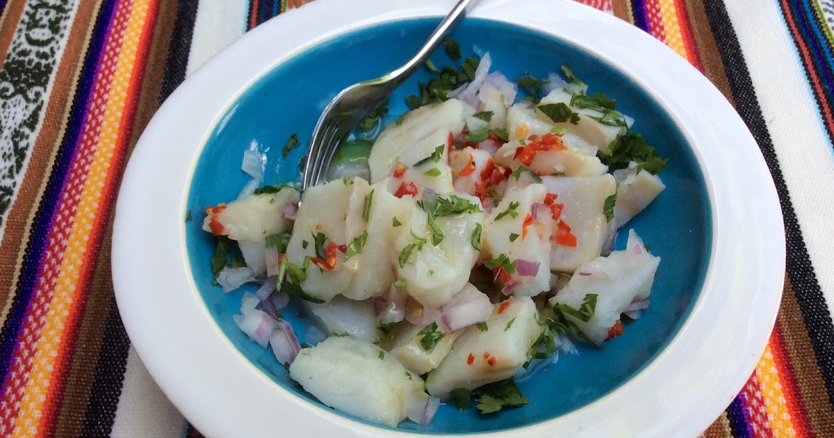 blog: Ceviche de pescado, texto en español