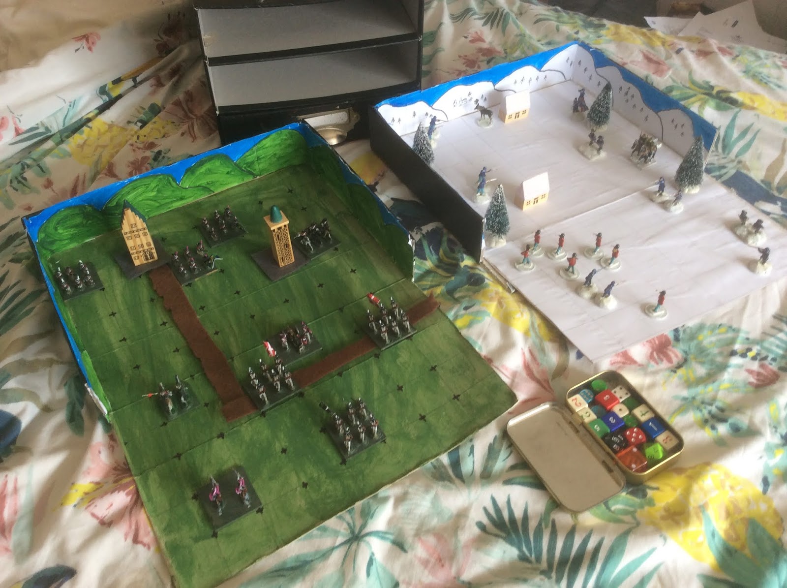The Duchy of Tradgardland: The portable wargaming box