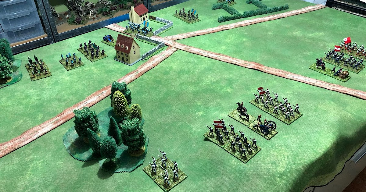 Grid based wargaming - but not always: 19th Century game sneaks in ...