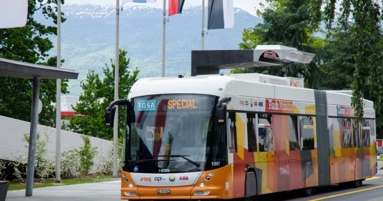 ABB unveil wireless electric bus with 15 sec Flash charging [VIDEO ...