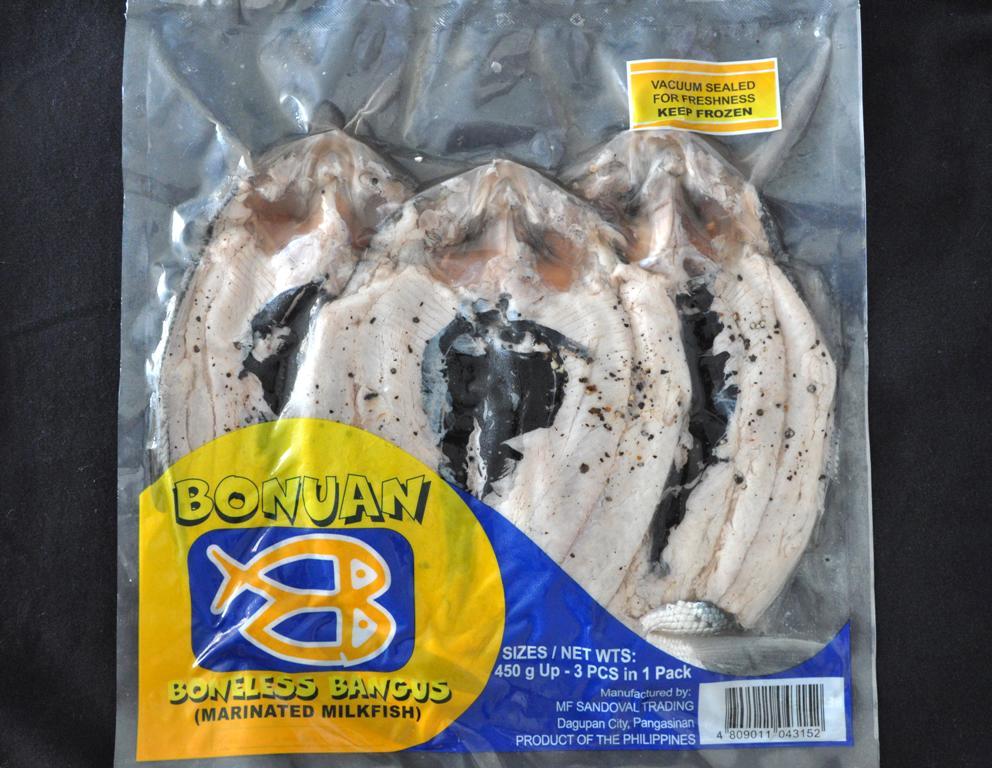 Bonuan Bangus(Deboned MilkFish)Singapore: Boneless Marinated Milk Fish