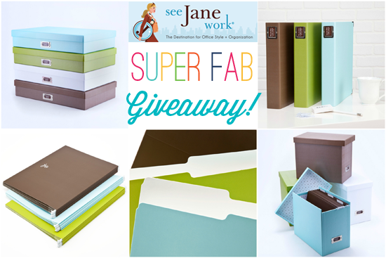 IHeart Organizing: IHeart: See Jane Work & a GIVEAWAY!