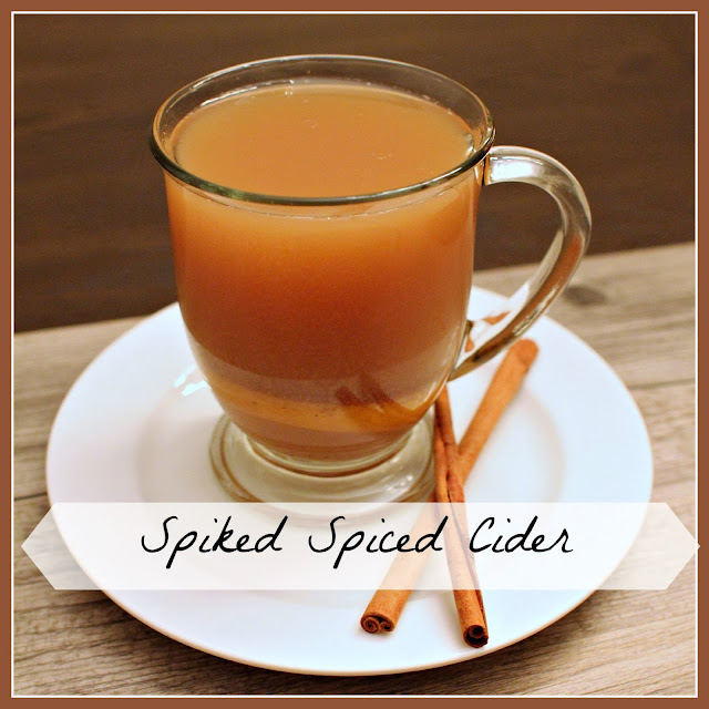 My Life On A Plate: Spiked Spiced Cider