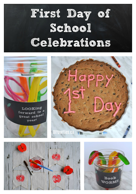 DIY Parties: Celebrating the First Day of School