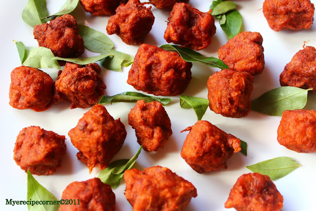 Mye's Kitchen: Mealmaker Pakora/ Soy Pakoda.