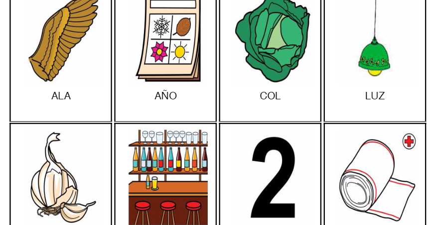 MATERIALS DE LOGOPEDIA: EJERCICIOS DE PAPEL CON PALABRAS DE 3 LETRAS