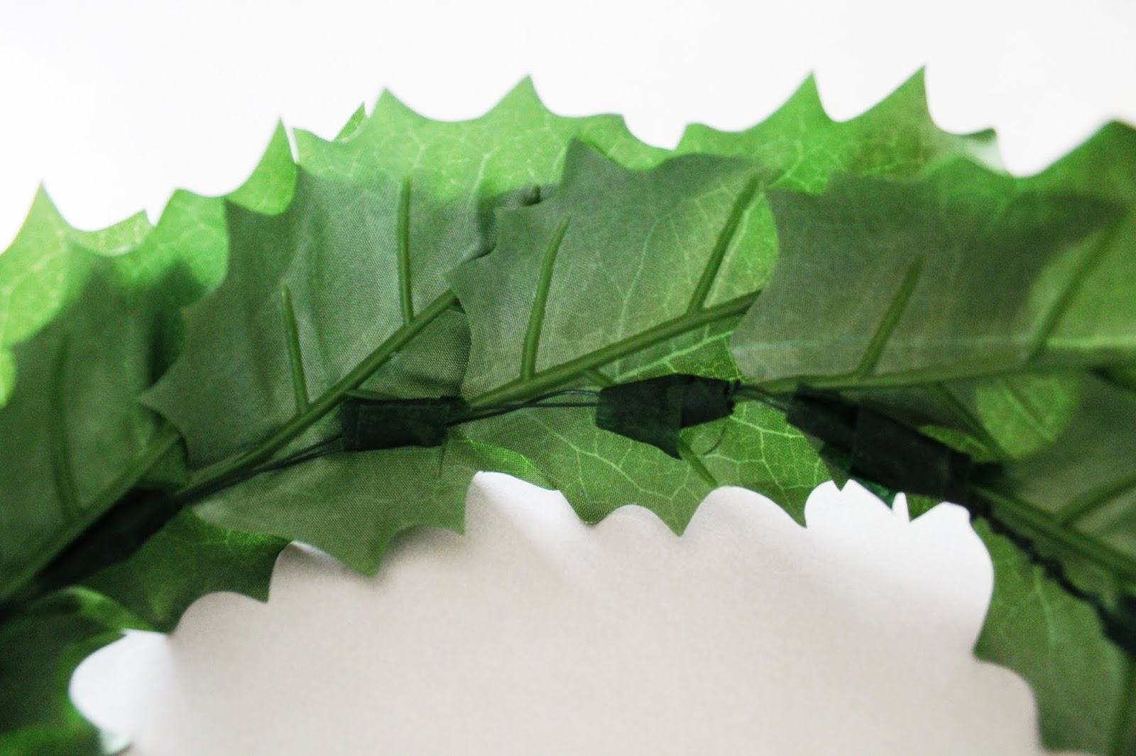 Autumn Amelia: DIY Holly Christmas Crown