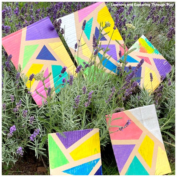 Abstract Sculpture Cardboard