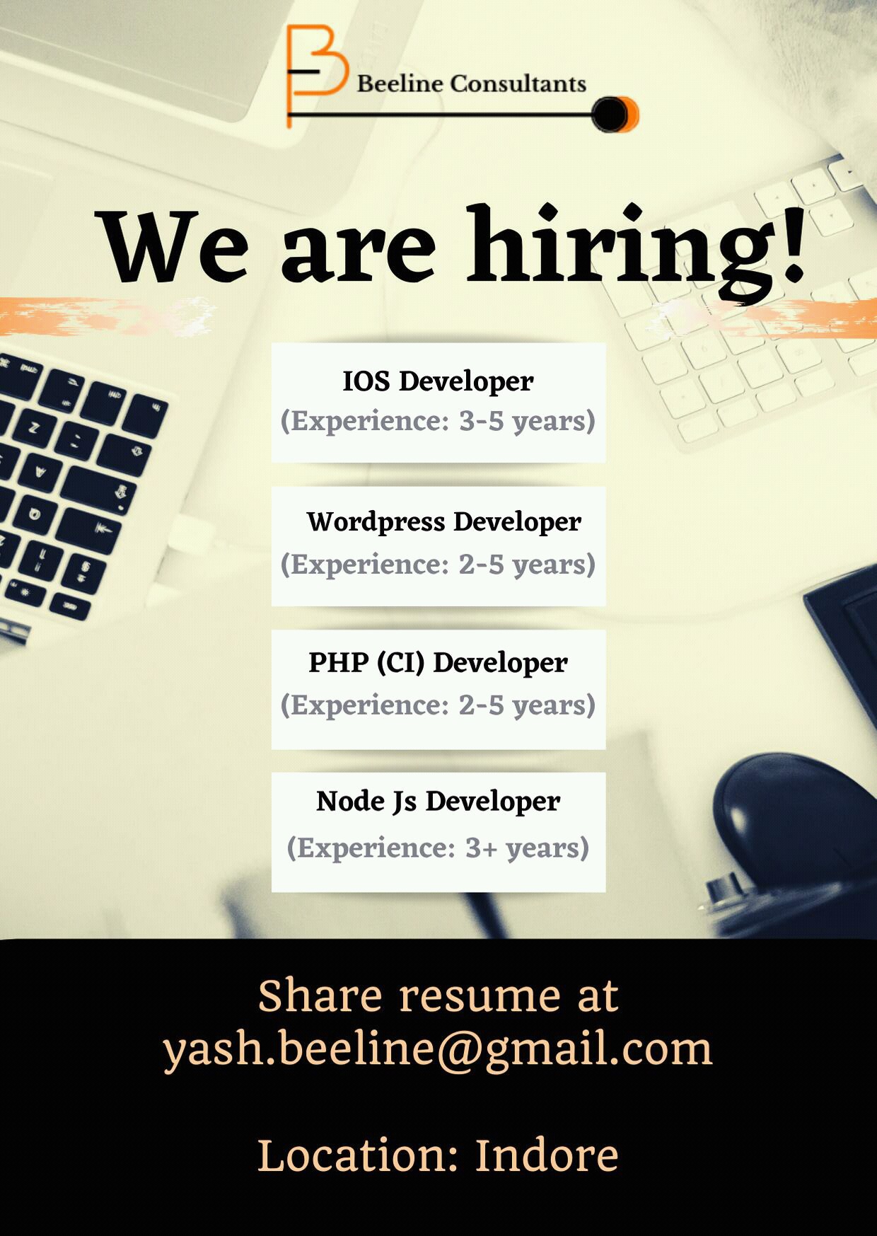 Recent Job vacancy for Java Developer,Python Developer,PHP Developer,QA ...