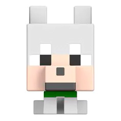 Minecraft Wolf Head