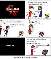 Scramble Them Eggs: New Webcomic! "Demon Child"! enjoy :)