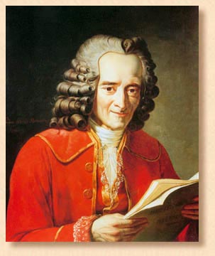 Mundo História: Pensador Iluminita: Voltaire