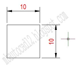 cara membuat rectangle, tips and trick - belajar autocad