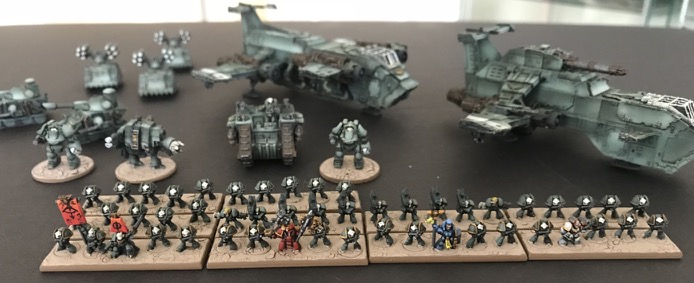 40k Hobby Blog: Thunderhawk Transporter & Specialists for Epic 30k