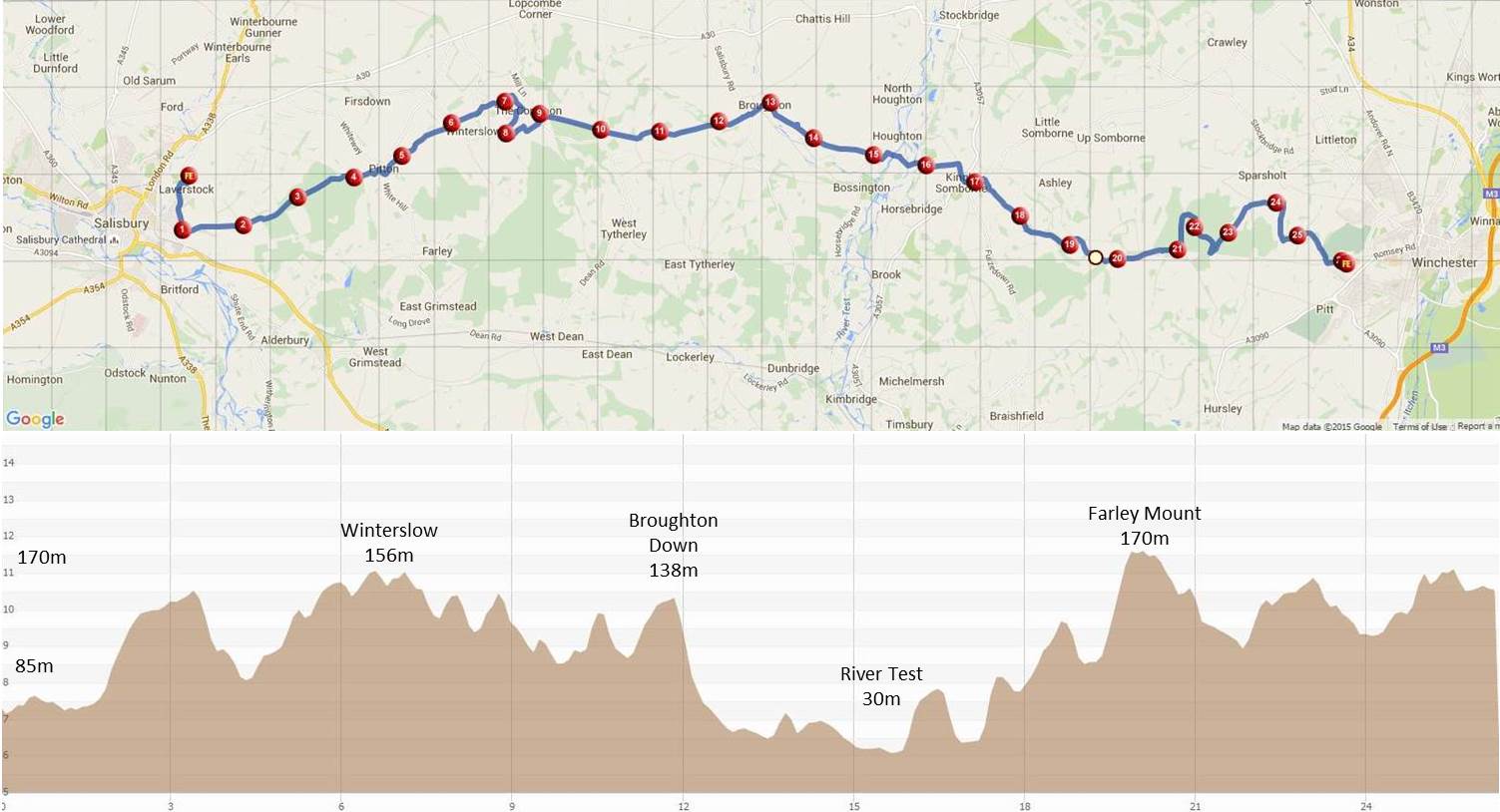 On the Road and Trail: Clarendon Marathon