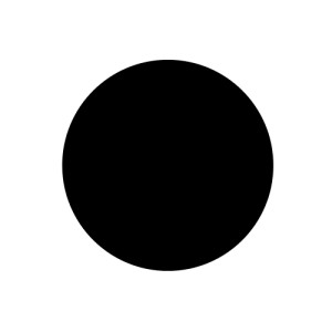 The black dot
