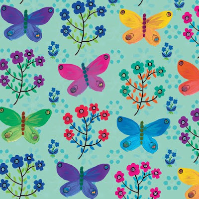 print & pattern: DESIGNER - blueberry paper