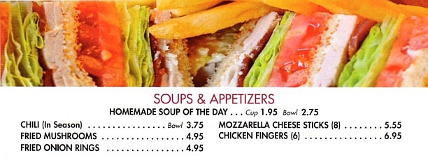 Papa G's Huntley: LUNCH