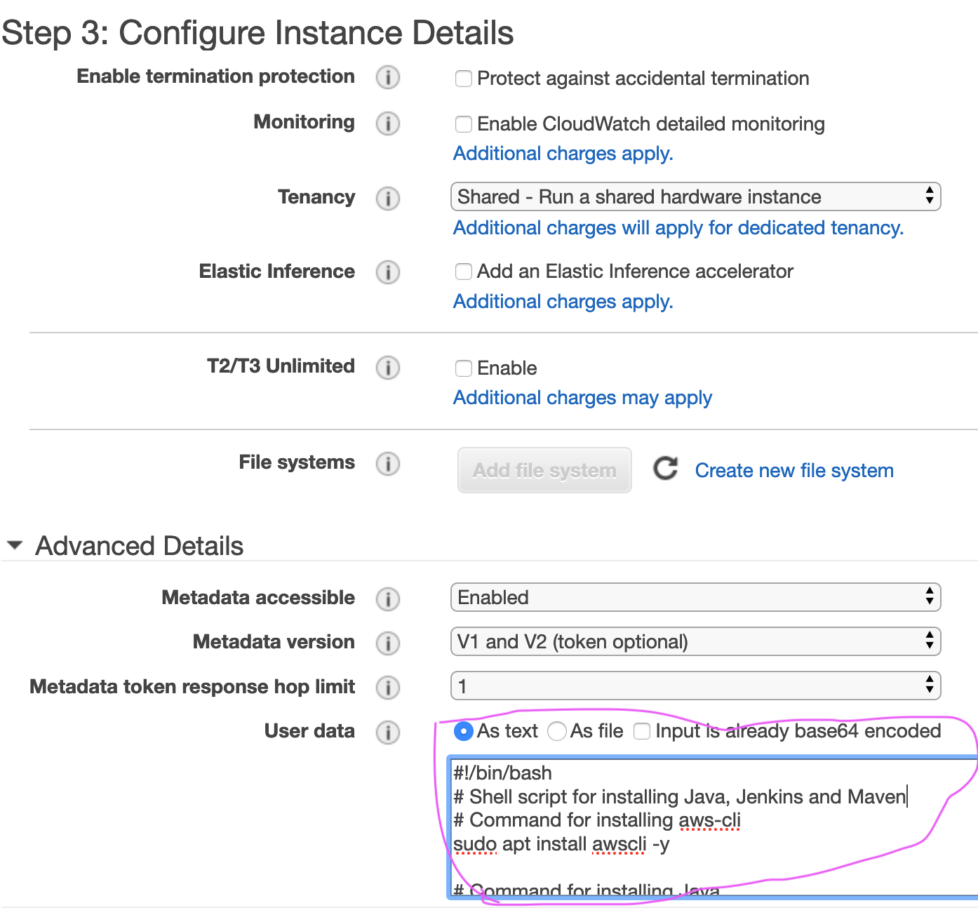 Coaching on DevOps and Cloud Computing: How To Use BootStrap Scripts in AWS EC2 Instance during ...
