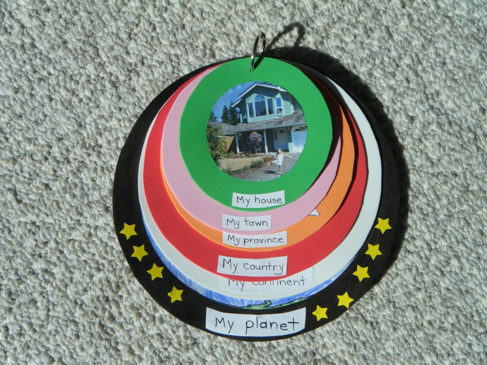 Montessori Beginnings: Me on the Map