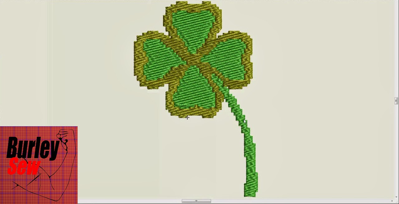 Burley Sew - Burley Blog: How To Make Four Leaf Clover Embroidery ...