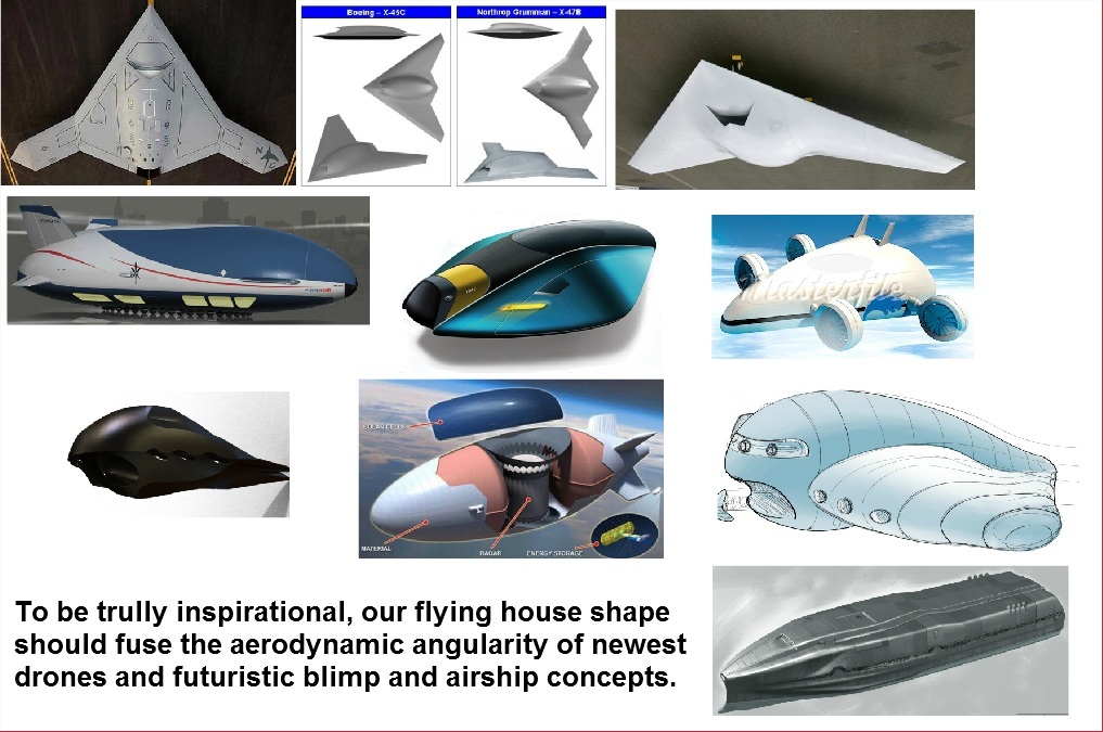 FLYING HOUSE: Flying House: A Fusion of Cutting Edge Aerodynamic Concepts