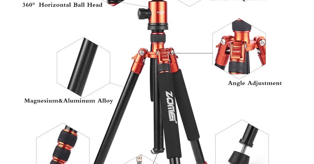 Best photoTripod: Zomei Tripod