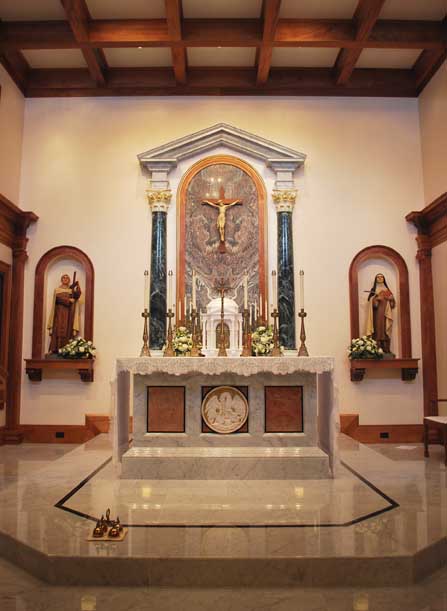 New Liturgical Movement: Renovation: Monastery of the Infant Jesus of ...