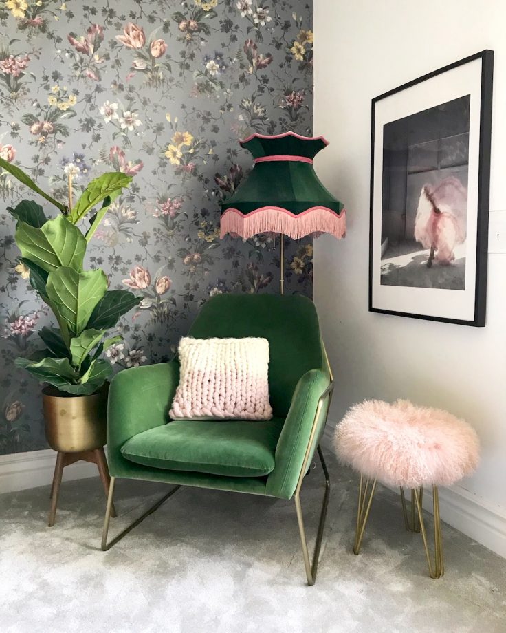 Decoração: rosa e verde ~ Decoração e Ideias