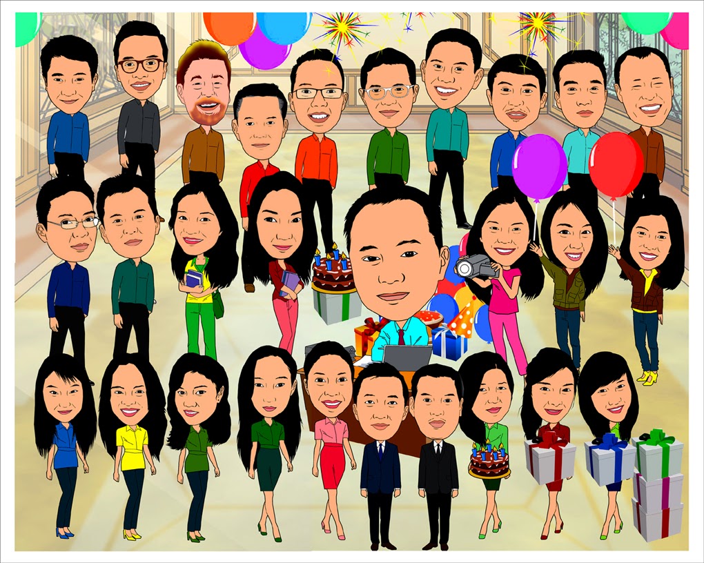 PESAN KARIKATUR MURAH: Asyiknya Rame-rame