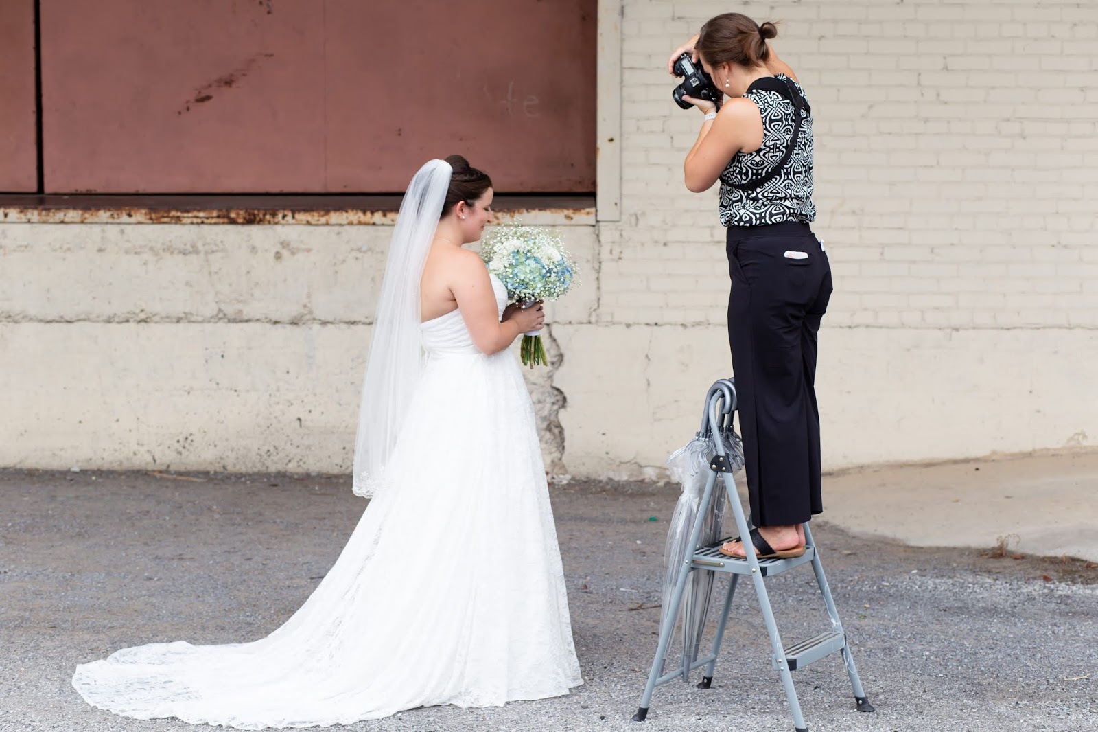 Wedding Photographer Behind The Scenes