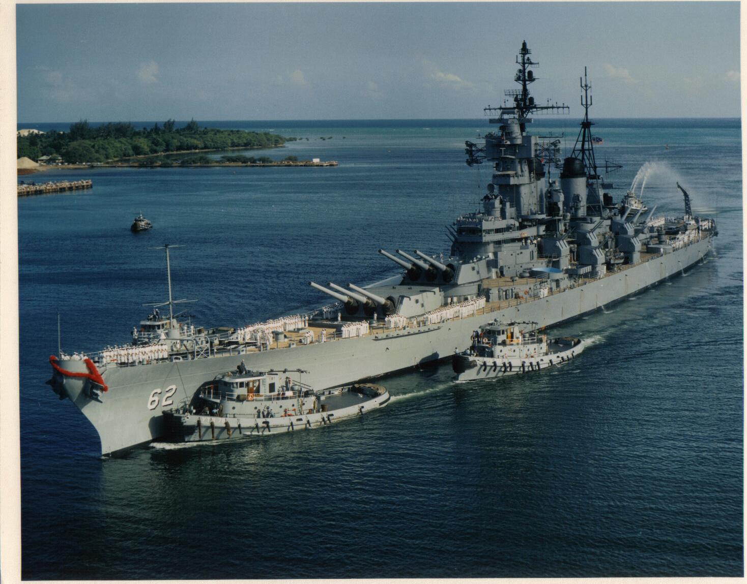 BOASUNDEMUGARDOS: USS New Jersey, BB-62
