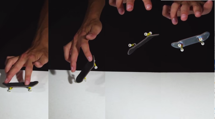Cómo hacer HeelFlip / Fingerboard Video Tutorial ~ FingerBoard ...
