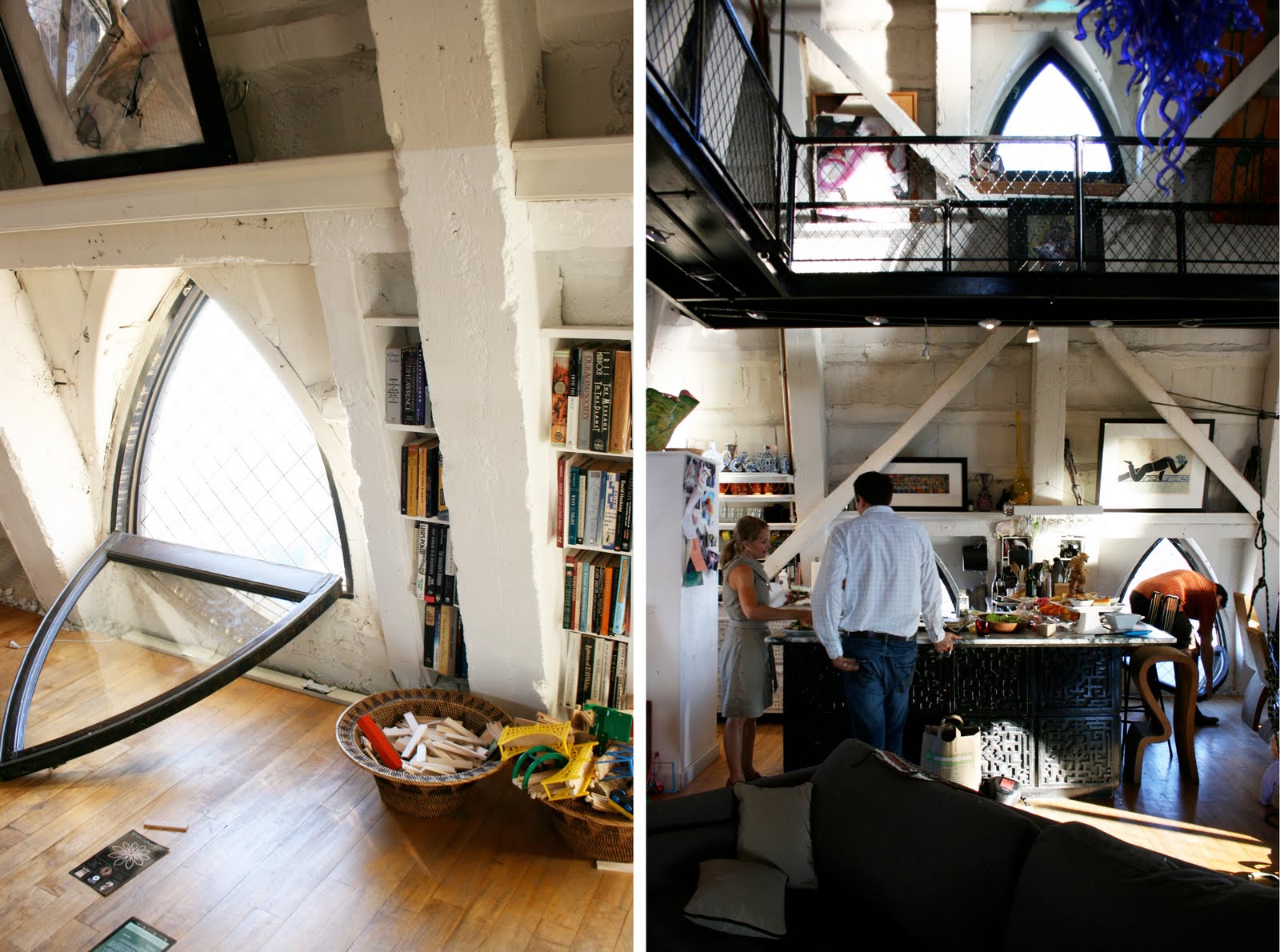 Placing magnets on the back of the stairs...brilliant! Also, can you ...