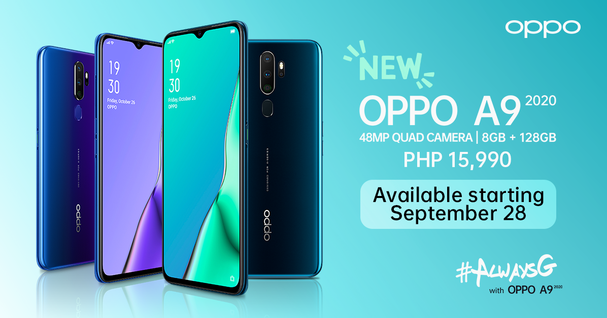 Oppo A9 2020 breaks P100-M sales during the first 2 hours of its ...