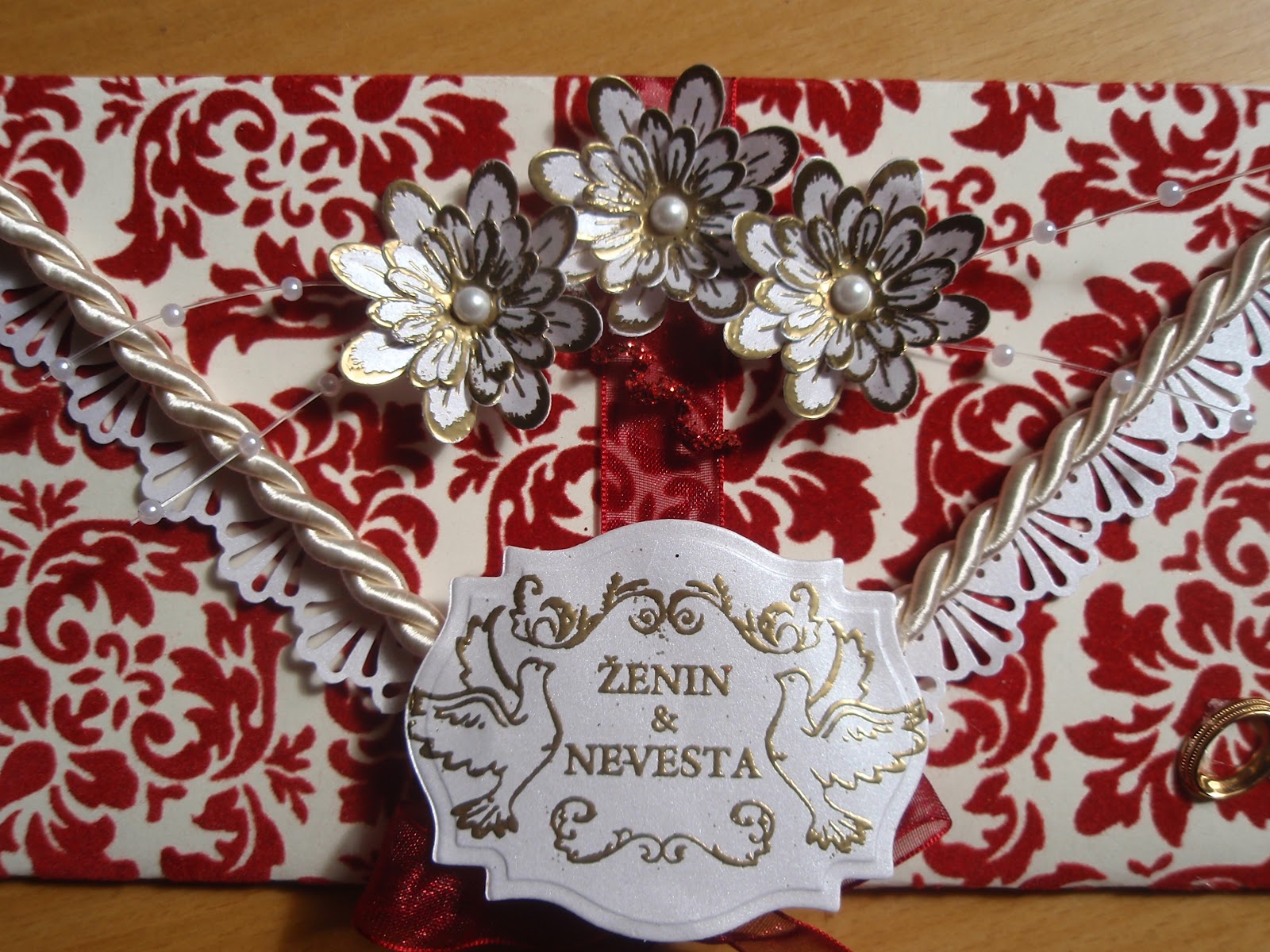 Vesna ustvarja: UNIKATNA KUVERTA