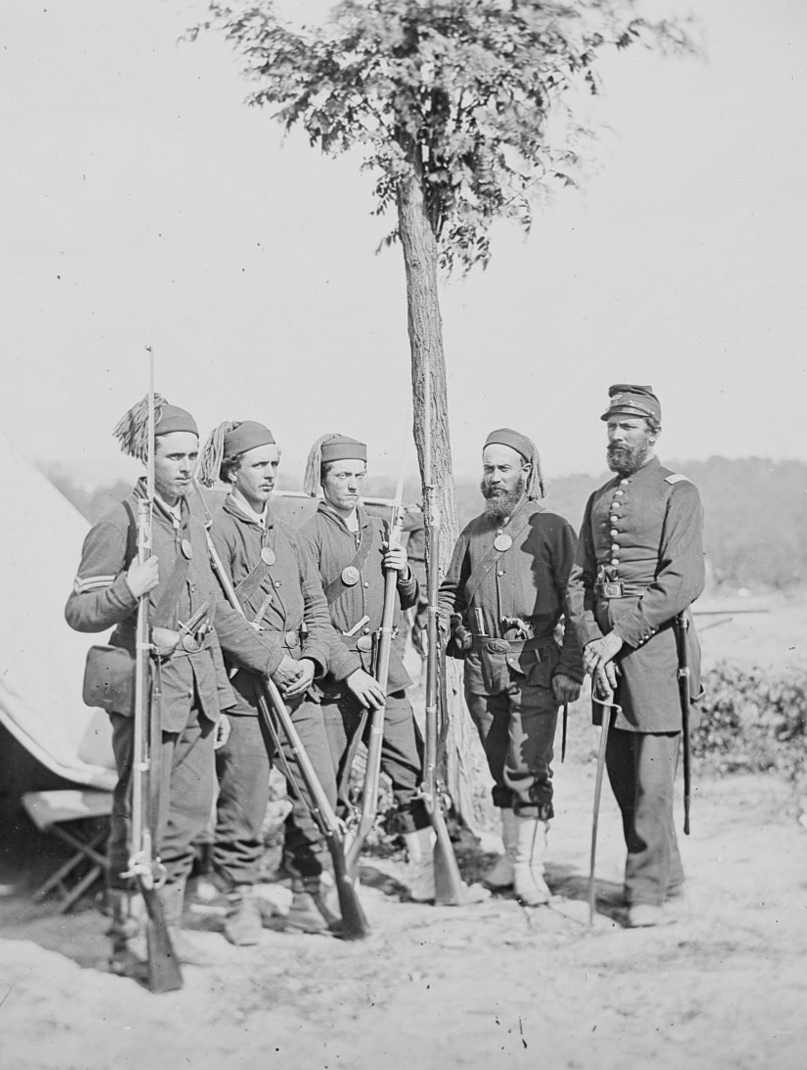 The Chubachus Library of Photographic History: Union Zouaves of the 4th ...