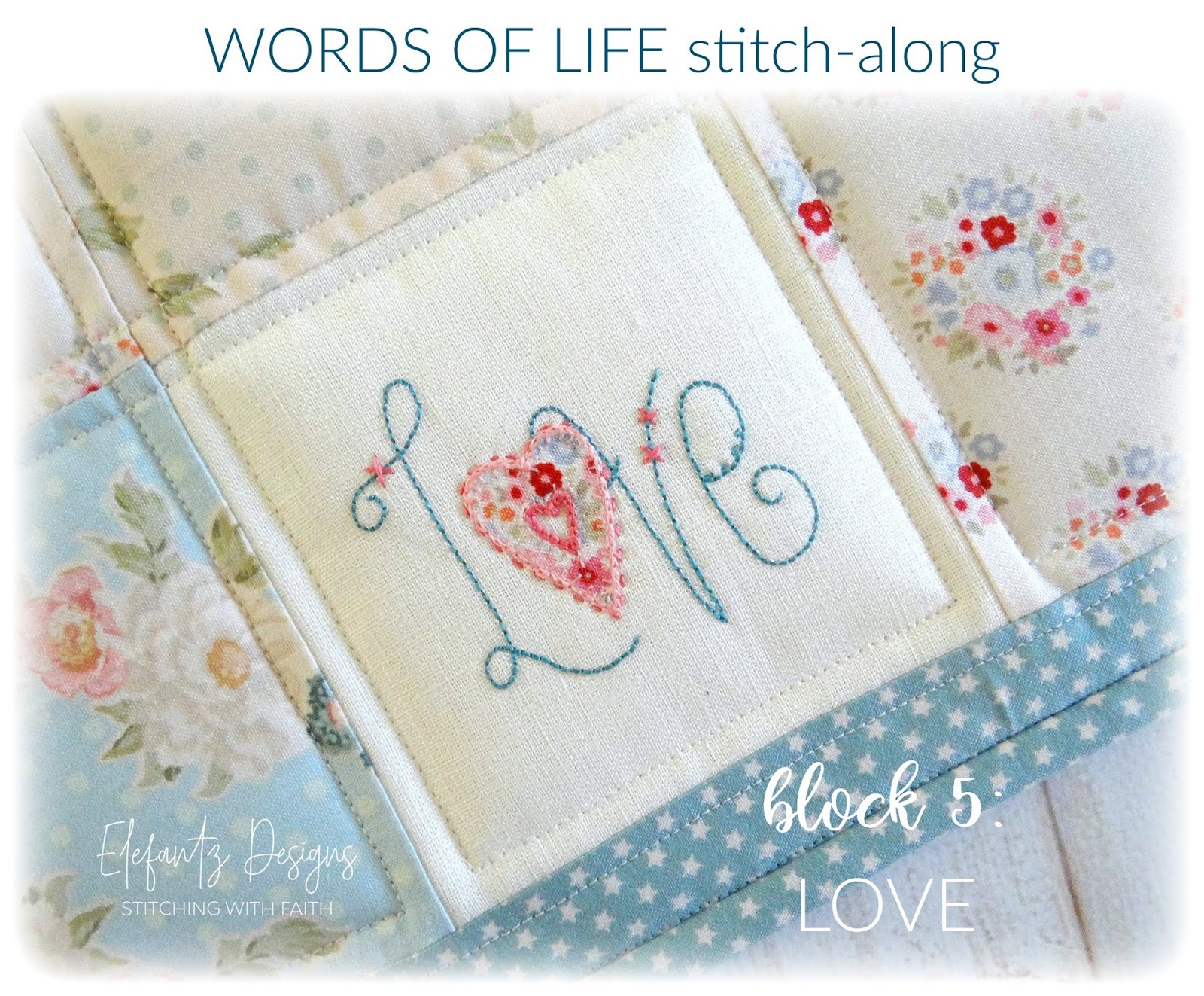 Jenny of ELEFANTZ: LOVE - block 5 and a tutorial...