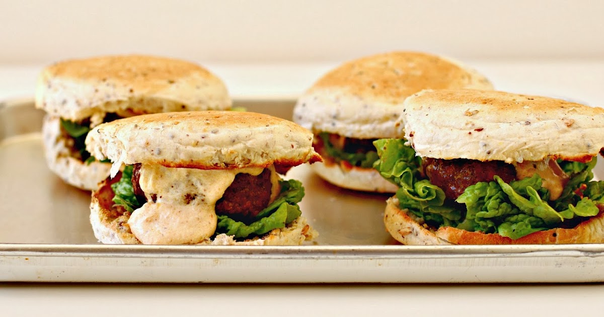 Milk and Honey: Moroccan Lamb Burgers with Harissa Yoghurt