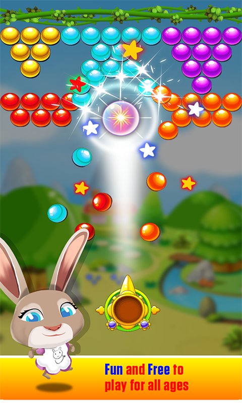 Festive Game: Bubble Shooter : Bunny Pop