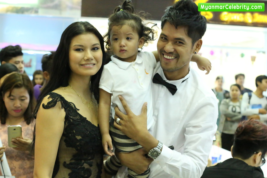 Well-known Vocalist Chan Chan's Lovely Family Photos | Myanmar ...