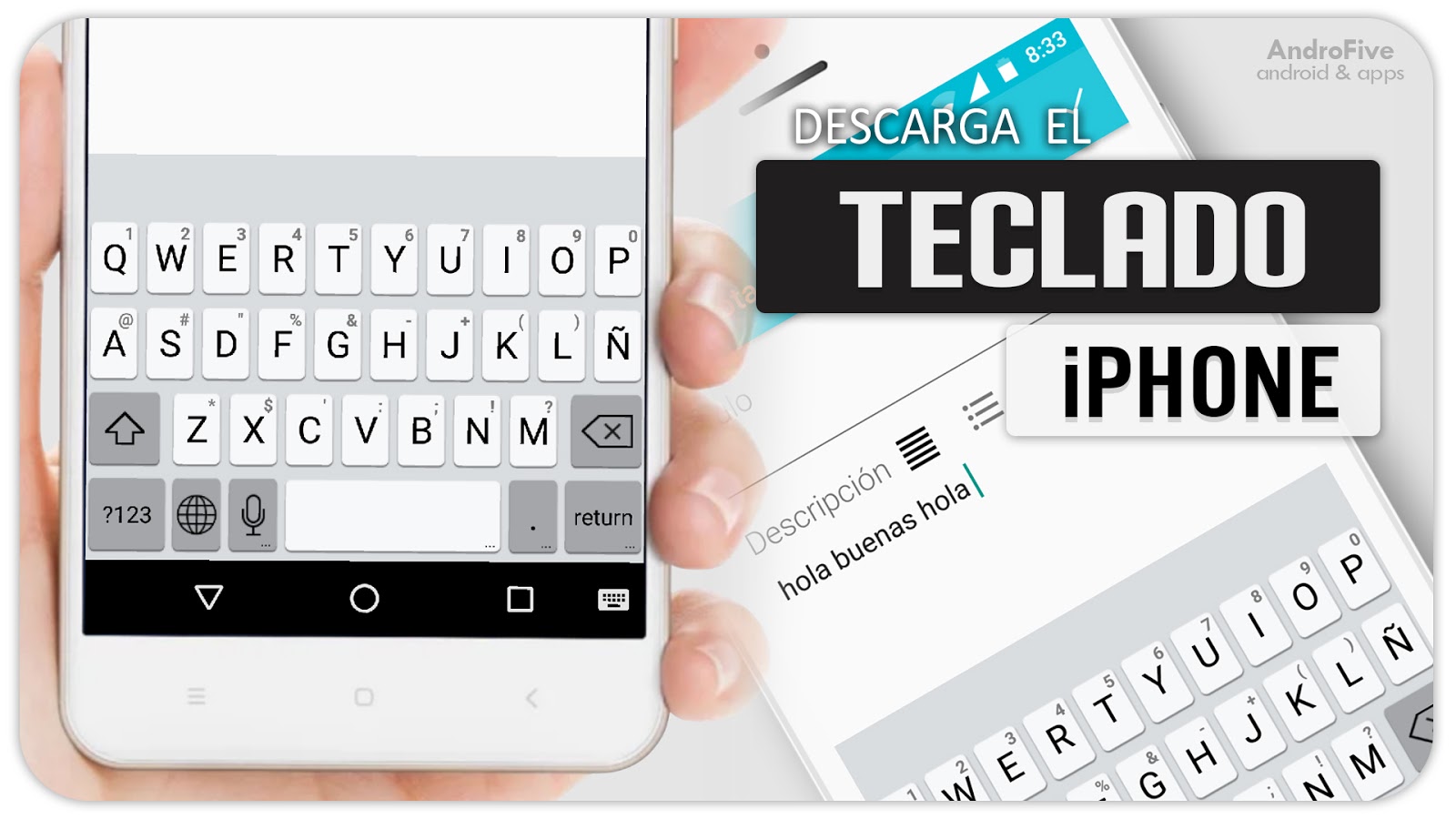 Teclado del iPhone para cualquier Android 2017 | APP CENTER