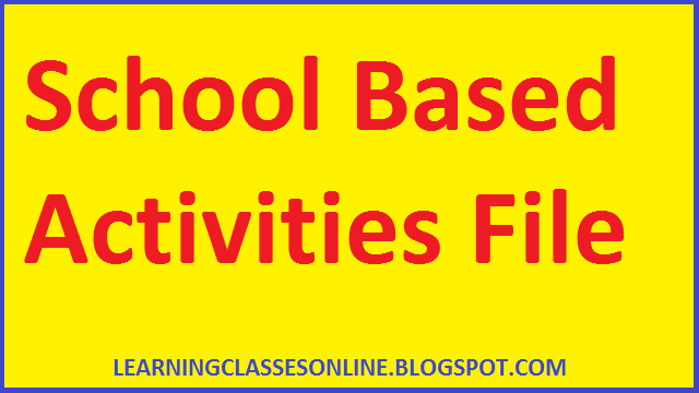 School Based Activities school-based-activities