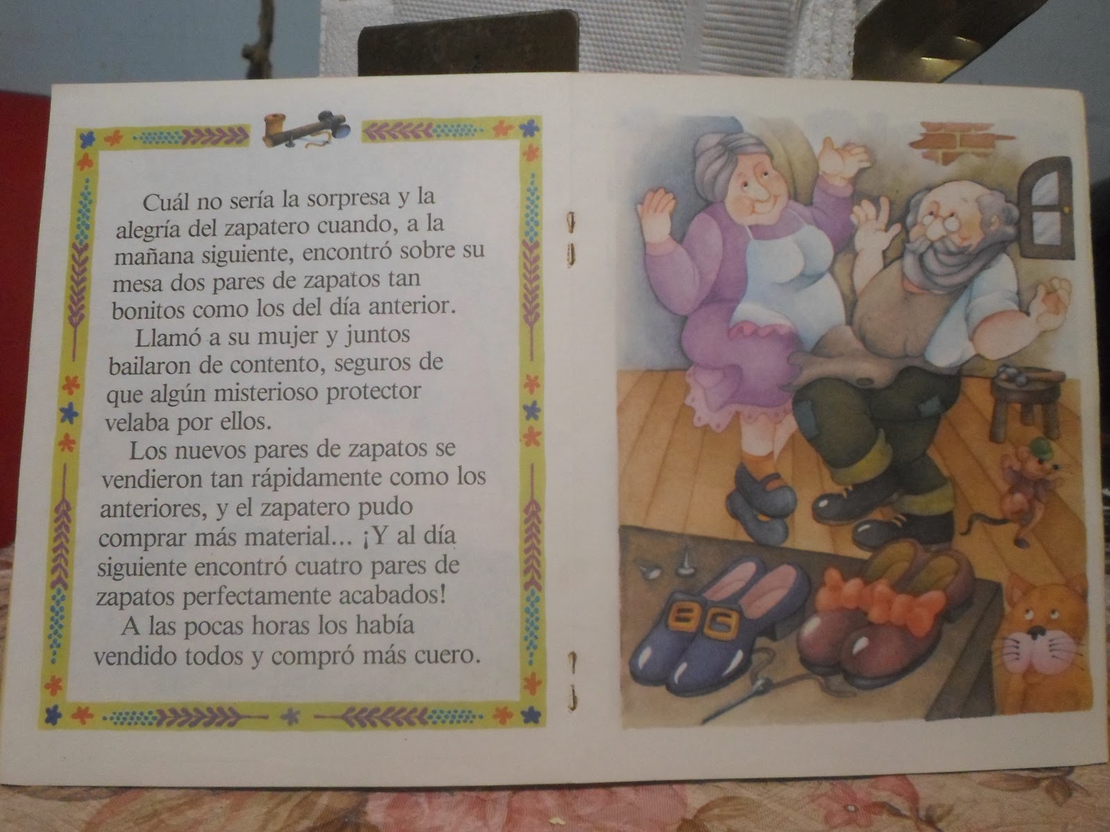 jrgl: El zapatero y los duendes, de los Hermanos Grimm, de “Mi primera ...