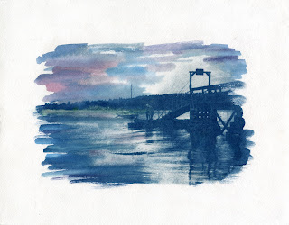 Rachel's Art Blog: Cyanotypes and Watercolors: Light and Water as Both ...